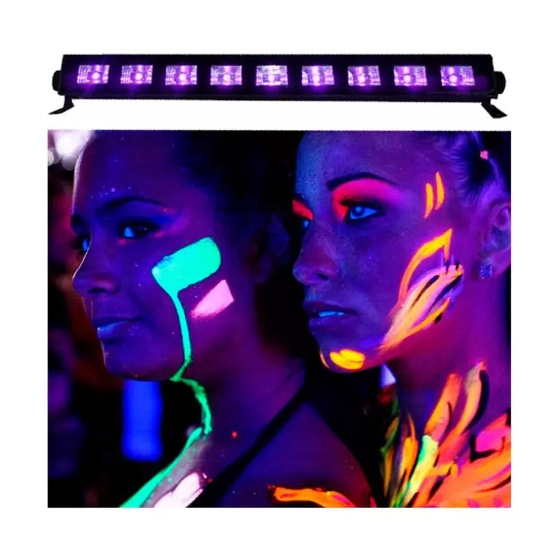 Invitaciones Para Fiesta De Luz Negra Araña Negra Con Luz (22cm) 🎁