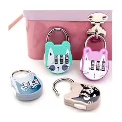 Ofertas en Candado Con Clave Gato Para Equipaje Maletas Mochilas