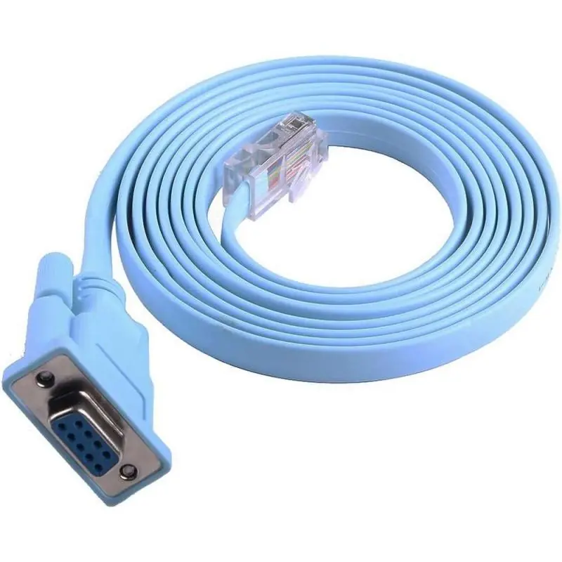 Ofertas en Cable Consola DB9 Serial RS232 RJ45 8 Pin Para Cisco Hp