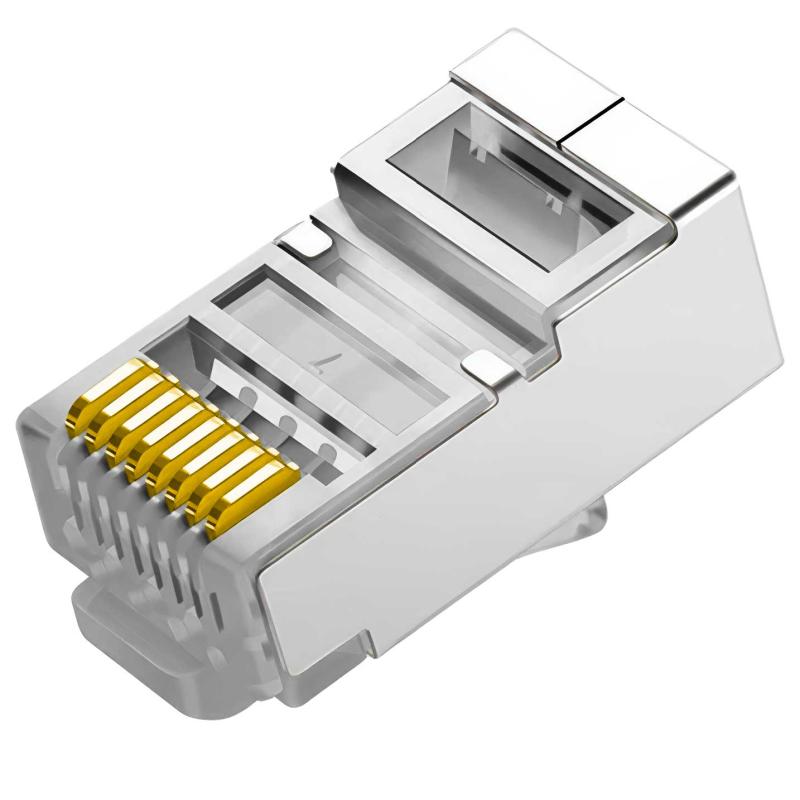 Ofertas en Conector Red RJ45 Metal Terminal Blindado Categoria 6 CAT6