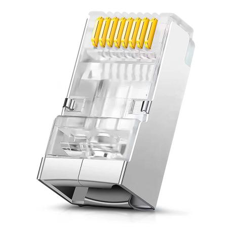 Ofertas en Conector Red RJ45 Metal Terminal Blindado Categoria 6 CAT6